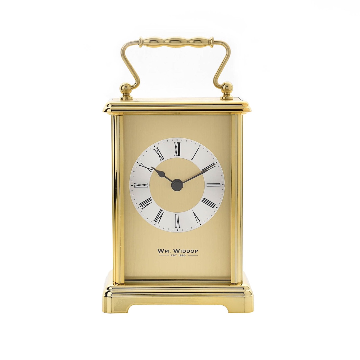 Widdop Two Tone Gold Carriage Clock | Gifts from Handpicked