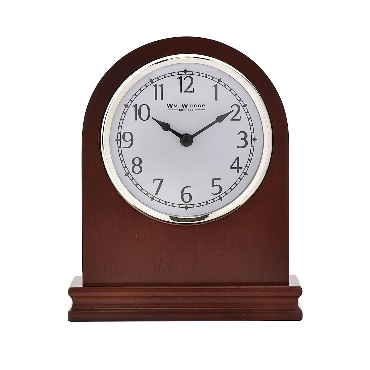 Widdop Walnut Arched Mantel Clock | Gifts from Handpicked