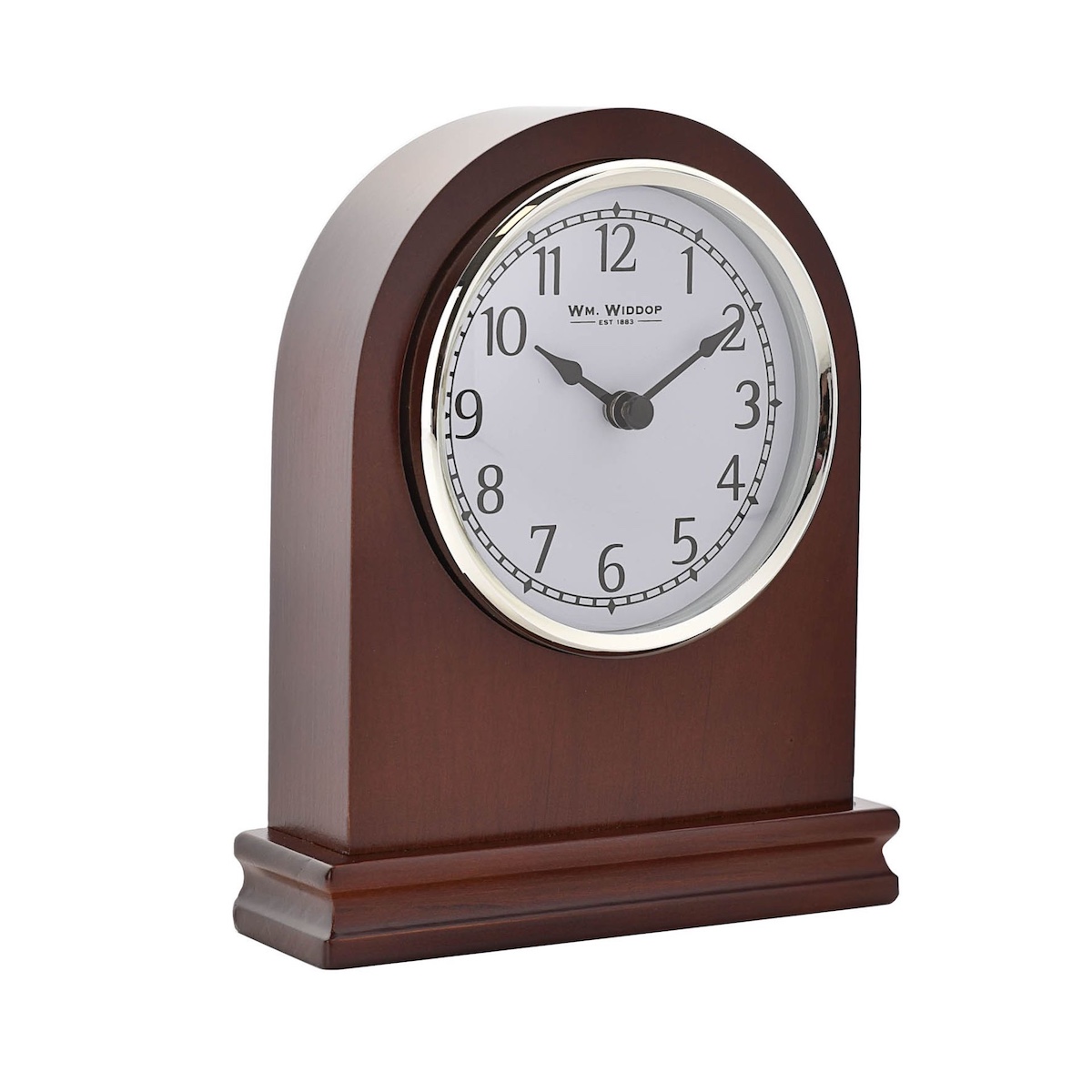 Widdop Walnut Arched Mantel Clock | Gifts from Handpicked