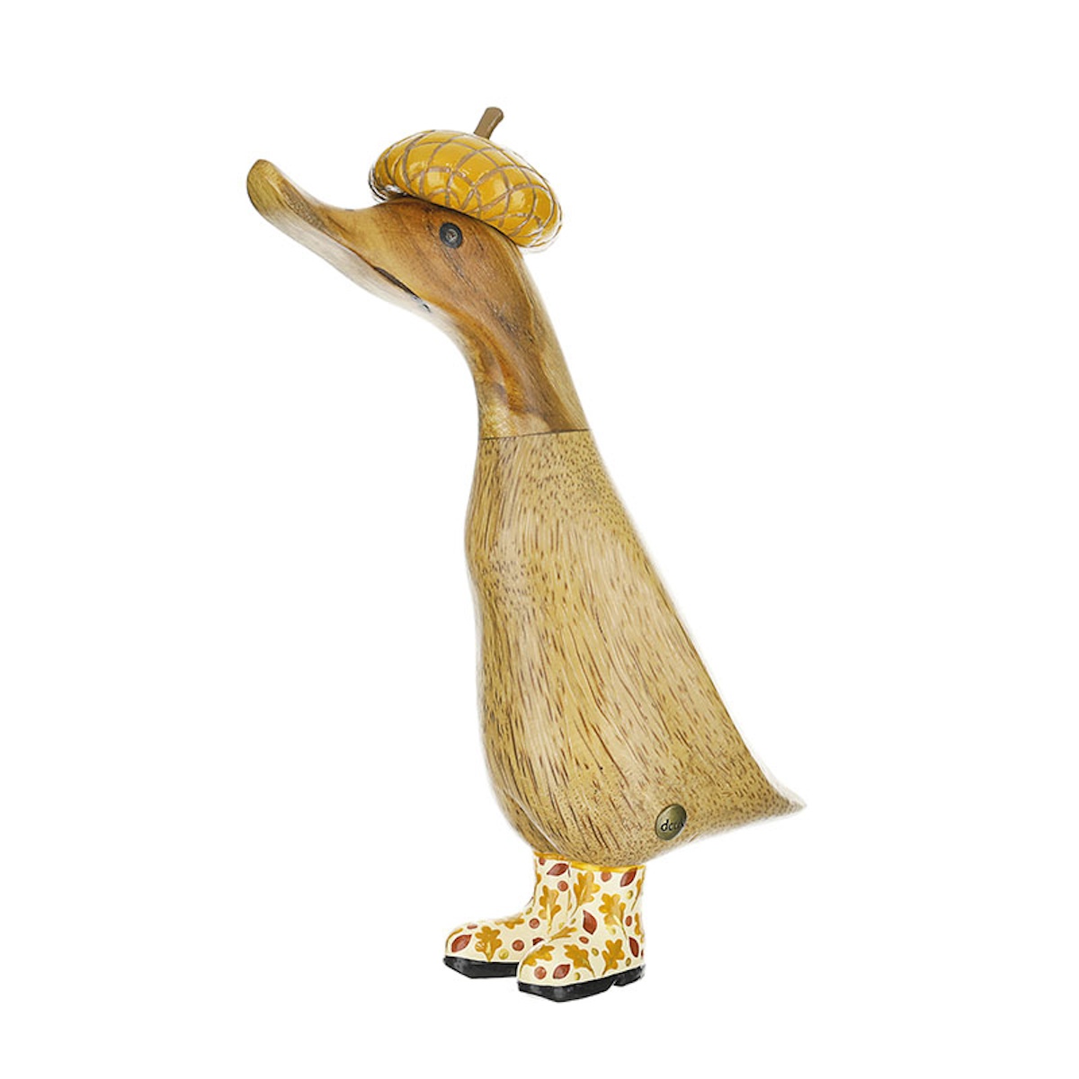 DCUK Autumnal Conker and Acorn Hat Wooden Ducklings | Gifts