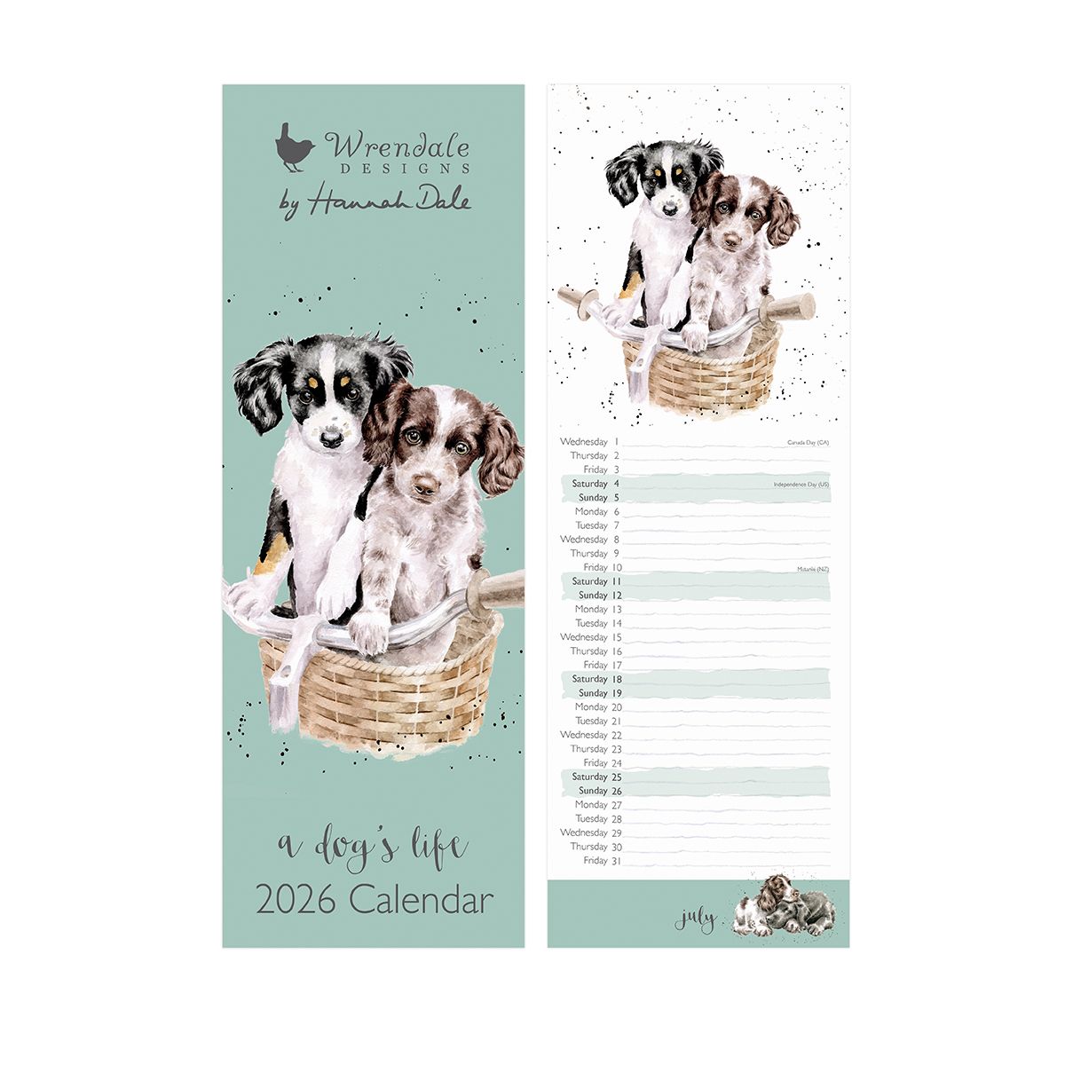 Wrendale Designs Dog's Life 2026 Calendar | Gifts Handpicked