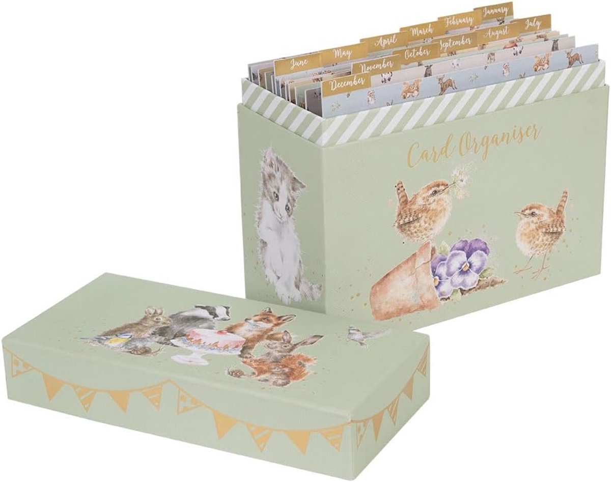 Wrendale Designs Greeting Card Organiser Box | Handpicked