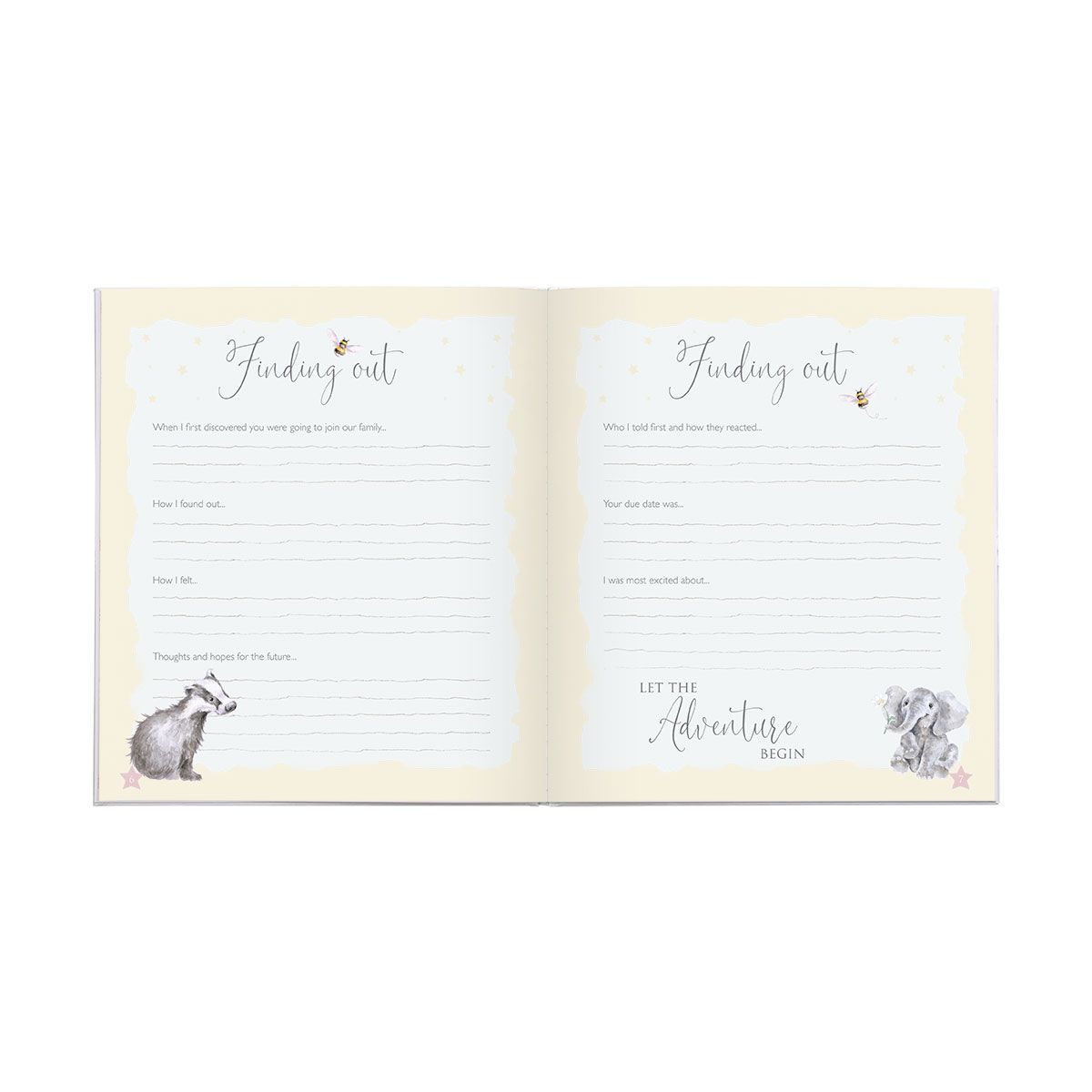 Wrendale Designs Baby Record Book | Gifts from Handpicked