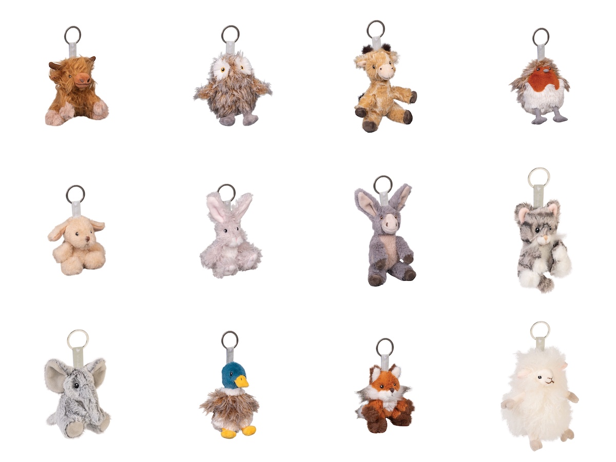 Wrendale Designs Plush Animal Key Ring | Gifts Handpicked