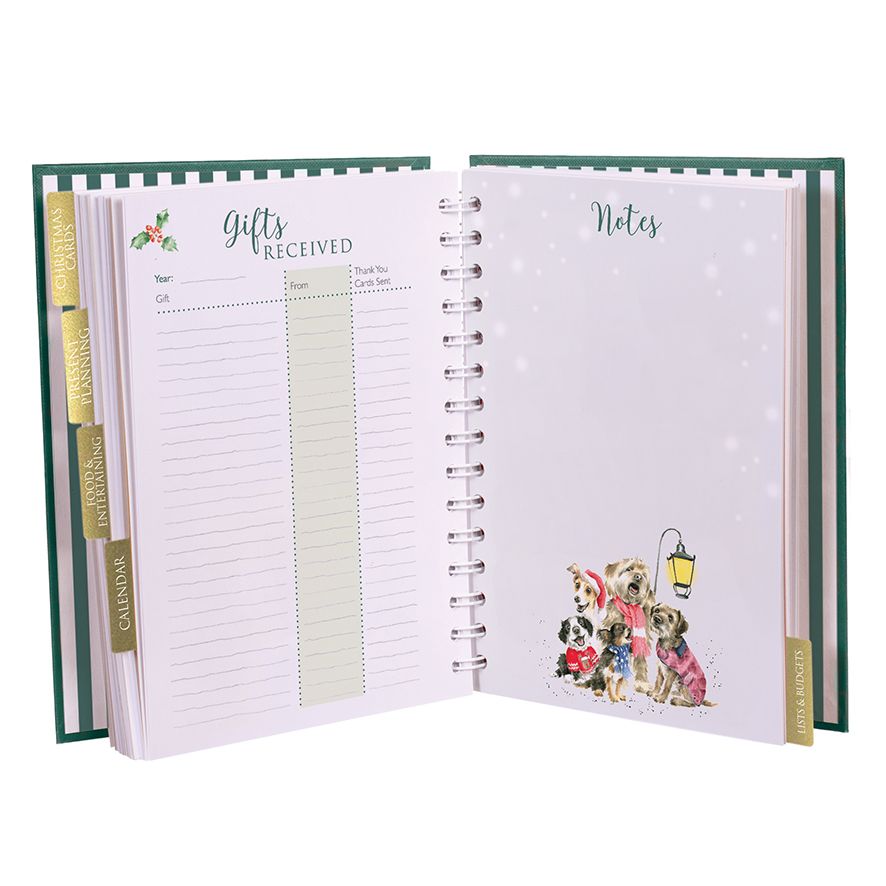 Wrendale Designs Robin Christmas Planner | Gifts Handpicked