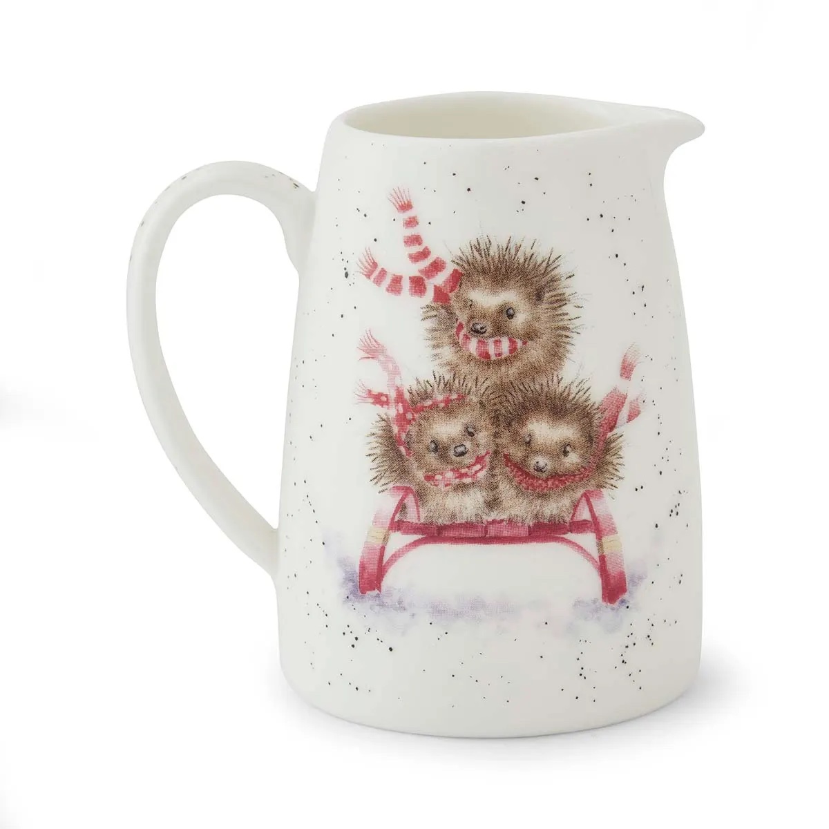 Wrendale Designs Christmas Hedgehog Posy Jug | Handpicked