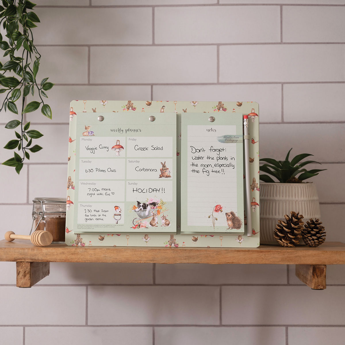 Wrendale Designs Weekly & Shopping Planner | GiftsHandpicked